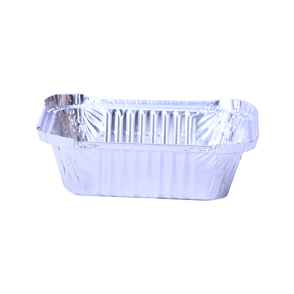 1000 Pieces Aluminum Container 8342 Base + Lid 420 cc – hotpack.bh