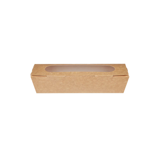 250 Pieces Long Sandwich Box With Window – hotpack.bh