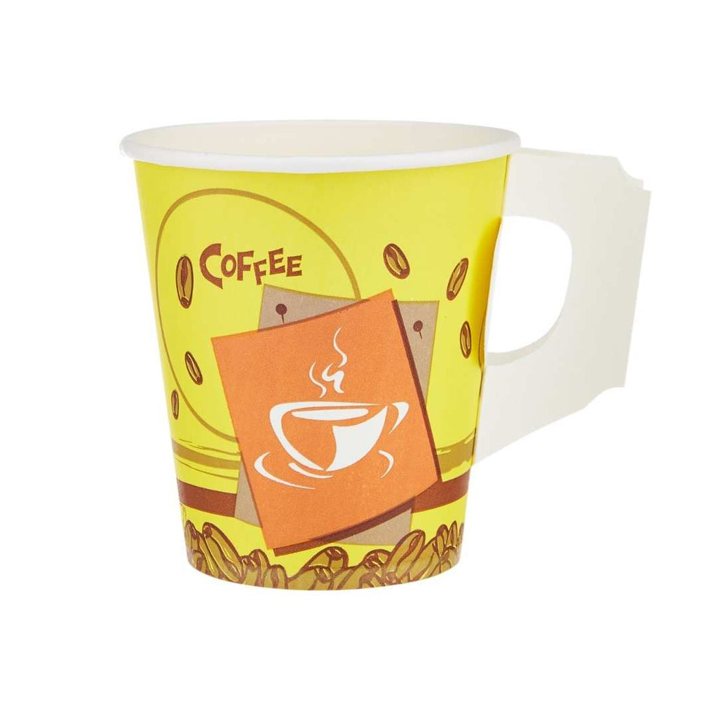 1000 Pieces 7 Oz(200 ml) Normal Paper Cup With Handle – hotpack.bh